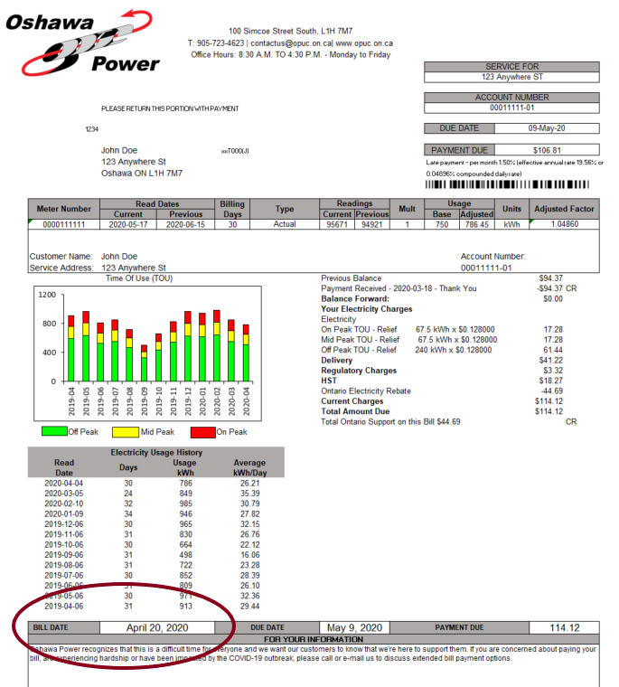 Choose Your Electricity Pricing Plan - Oshawa Power